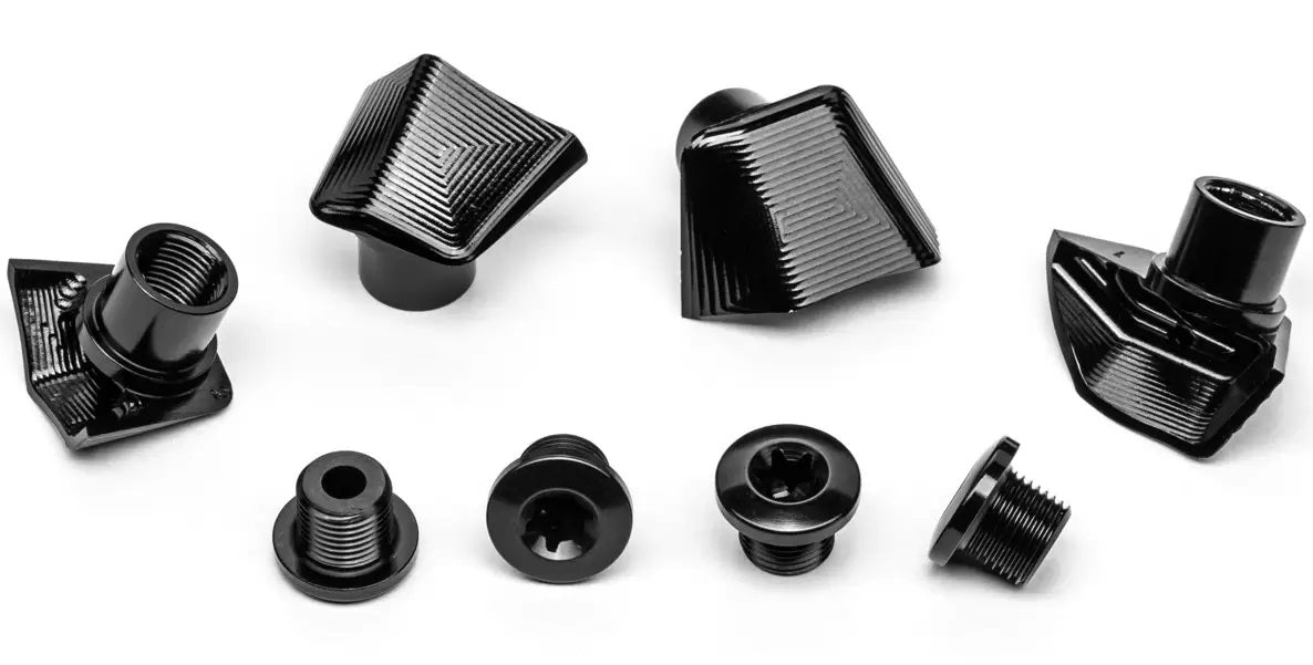 Absolute Black Crank Bolt Cover Set – Chapter 2 Cycle